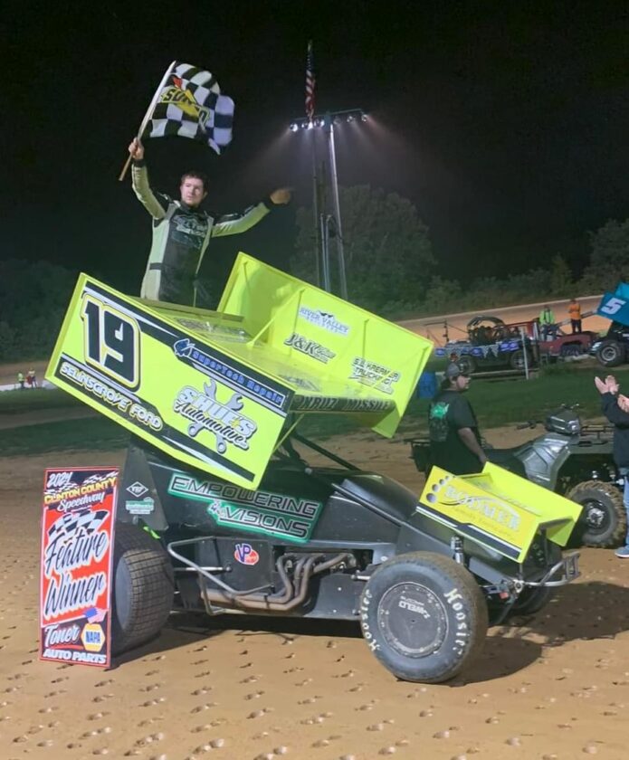 Auto racing: Kruz Kepner rebounds for a win at Clinton County Speedway ...